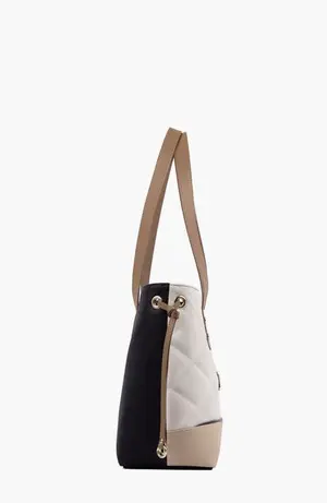 CAVALINHO Poesie 578 Tote Bag - Navy/white/beige
