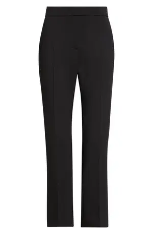 Max Mara Macino Stretch Wool Trousers - Black
