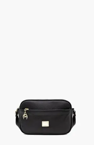 CAVALINHO Muse 511 Pebbled Leather Crossbody Bag - Black