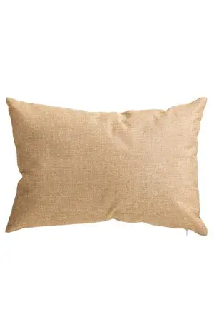 GLITZHOME 18"l Faux Burlap Fall Pumpkin Pillow
