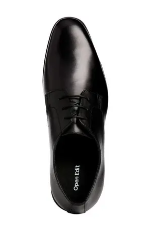 OPEN EDIT Plain Toe Derby - Black