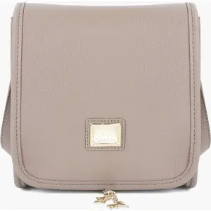 CAVALINHO Muse 560 Pebbled Leather Small Crossbody Bag - Light Sand