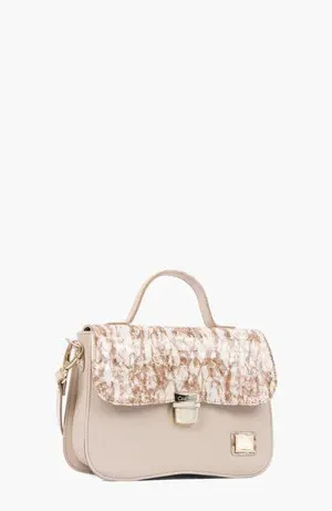 CAVALINHO Acqua Marine 600 Handbag - Beige/white