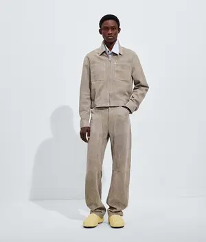 Bottega Veneta Suede Leather Jacket