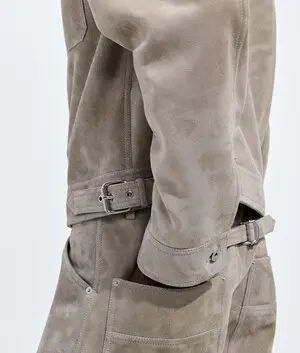 Bottega Veneta Suede Leather Jacket
