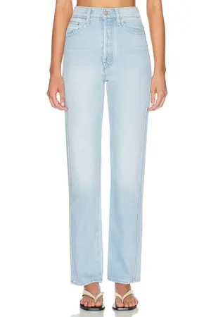 MOTHER The Tippy Top Utensil Sneak Jeans - Dots