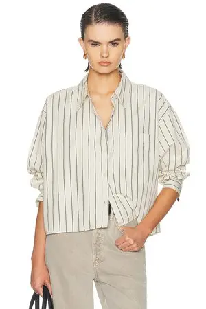 Citizens Of Humanity Petit Ami Shirt - Ramble Stripe