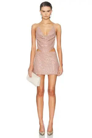 Retrofete Bethely Sequin Top