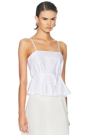 LESET Yoko Lace Tank Top