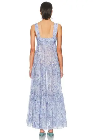 Chloé Bow Front Maxi Dress