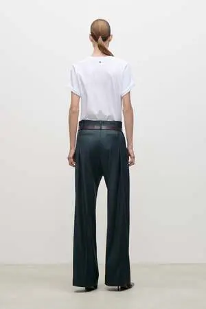 Victoria Beckham Ethel Trouser - Green