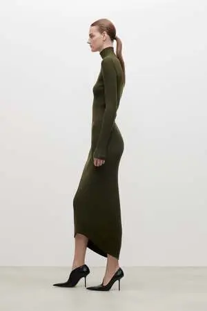 Victoria Beckham Fitted Skirt - Green