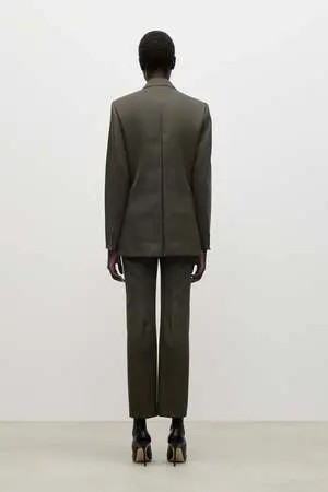 Victoria Beckham Single Breasted Jacket - Green