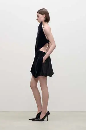 Victoria Beckham Asymmetric Mini Dress
