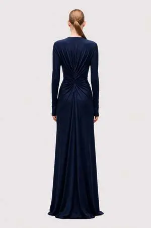 Victoria Beckham Aida Gown - Navy