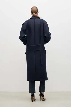 Victoria Beckham Latched Raglan Coat