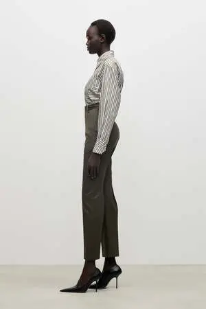 Victoria Beckham Extended Pocket Trouser - Green