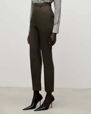 Victoria Beckham Extended Pocket Trouser - Green