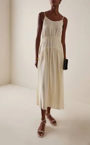 Sea Carlotta Embellished Midi Cape Dress