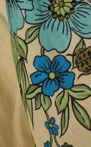 ALEMAIS Sophia Collared Linen Top