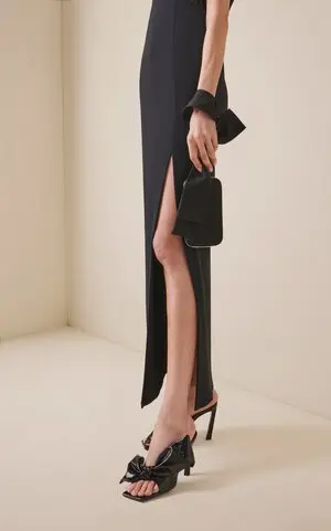 Givenchy Vertical Bow Silk-blend Minaudiere Bag