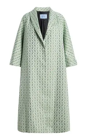 Prada Printed Cotton-blend Coat - Print