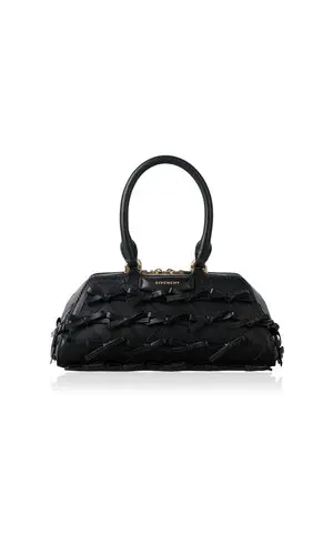 Givenchy Antigona E/w Leather Mini Bag - Black