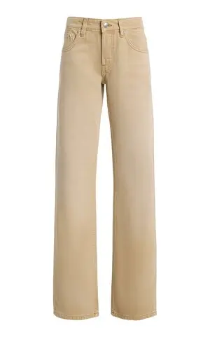 EB DENIM Ariel Wedgie Straight-leg Jeans - Neutral
