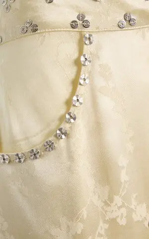 SIEDRES Brity Embellished Straight-leg Pants