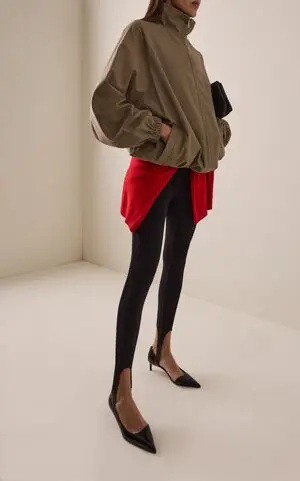 FAVORITE DAUGHTER The Stirrup Jersey Slim-leg Pants