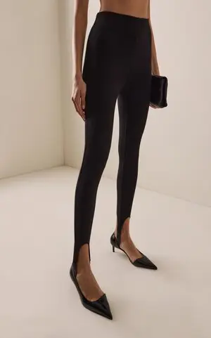 FAVORITE DAUGHTER The Stirrup Jersey Slim-leg Pants