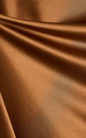 FAVORITE DAUGHTER Silk-blend Satin Midi Skirt