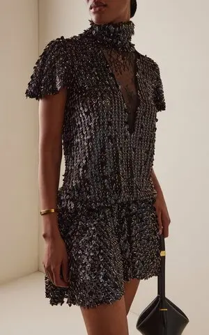 SIEDRES Fryn Sequined Mini Dress