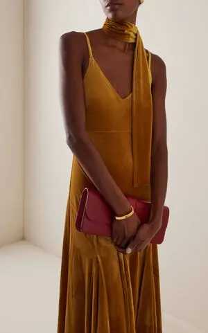 SIEDRES Exclusive Nyra Velvet Maxi Dress