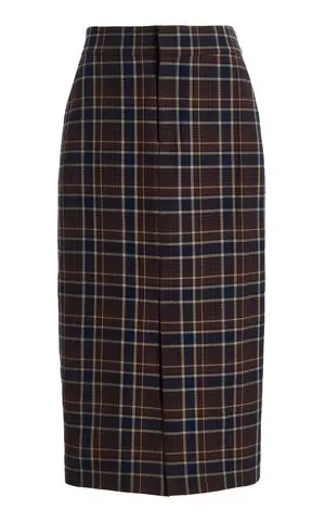 FAVORITE DAUGHTER The Meyer Midi Skirt - Plaid