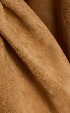 FAVORITE DAUGHTER The Marina Faux Suede Wrap Coat