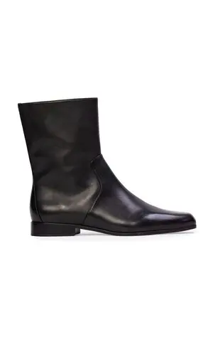BLACK SUEDE STUDIO Aries Leather Boots - Black