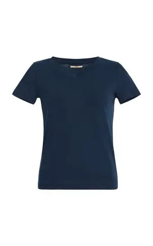 DL1961 Shrunken Tee - Blue