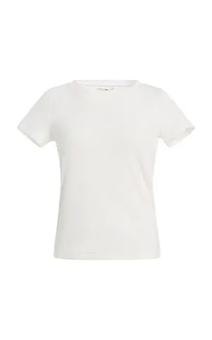 DL1961 Shrunken Tee - White