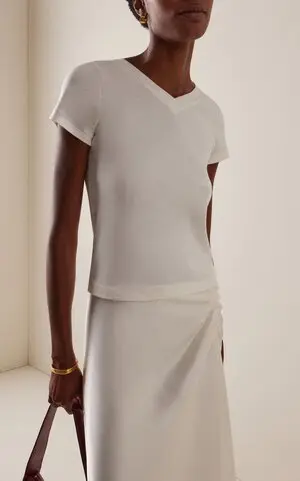 DL1961 Shrunken Tee - White