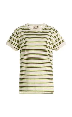 SANDERLAK Striped Cotton T-shirt