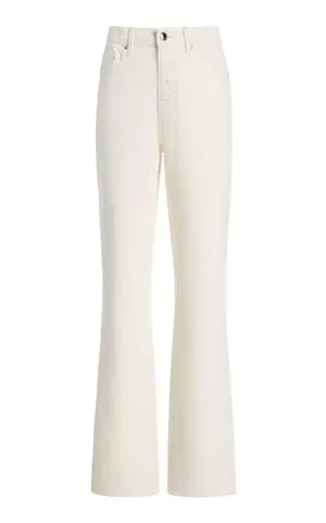 DL1961 Cate Classic Straight Highluxe™ Jeans - White