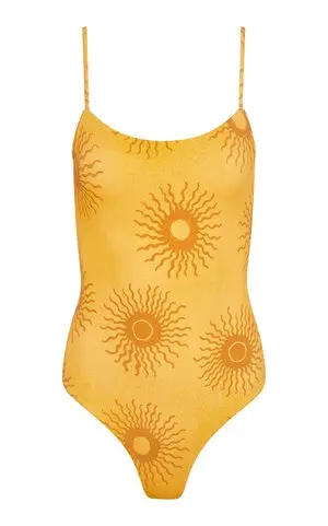 Onia Gabriella One-piece Swimsuit - Yellow