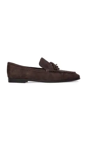 BLACK SUEDE STUDIO Finn Suede Loafers - Brown