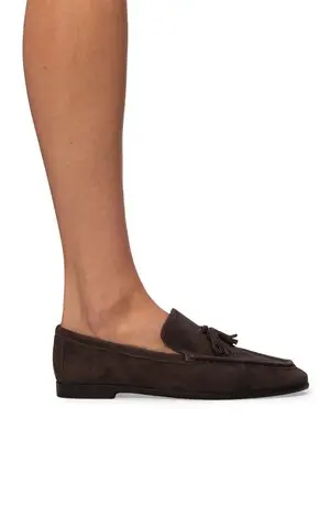 BLACK SUEDE STUDIO Finn Suede Loafers