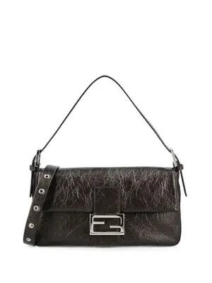 Fendi Baguette 26424 Jamie In Calf Leather - Black