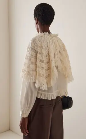 Sea Margaret Cotton Capelet Top