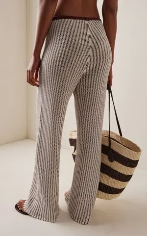 Onia Crochet Knit Drawstring Pant
