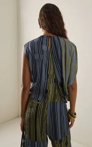 Rachel Comey Sleeveless Jacquard Top