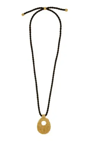 PAOLA SIGHINOLFI Manuela Pendant 18K Gold-Plated Pewter Necklace